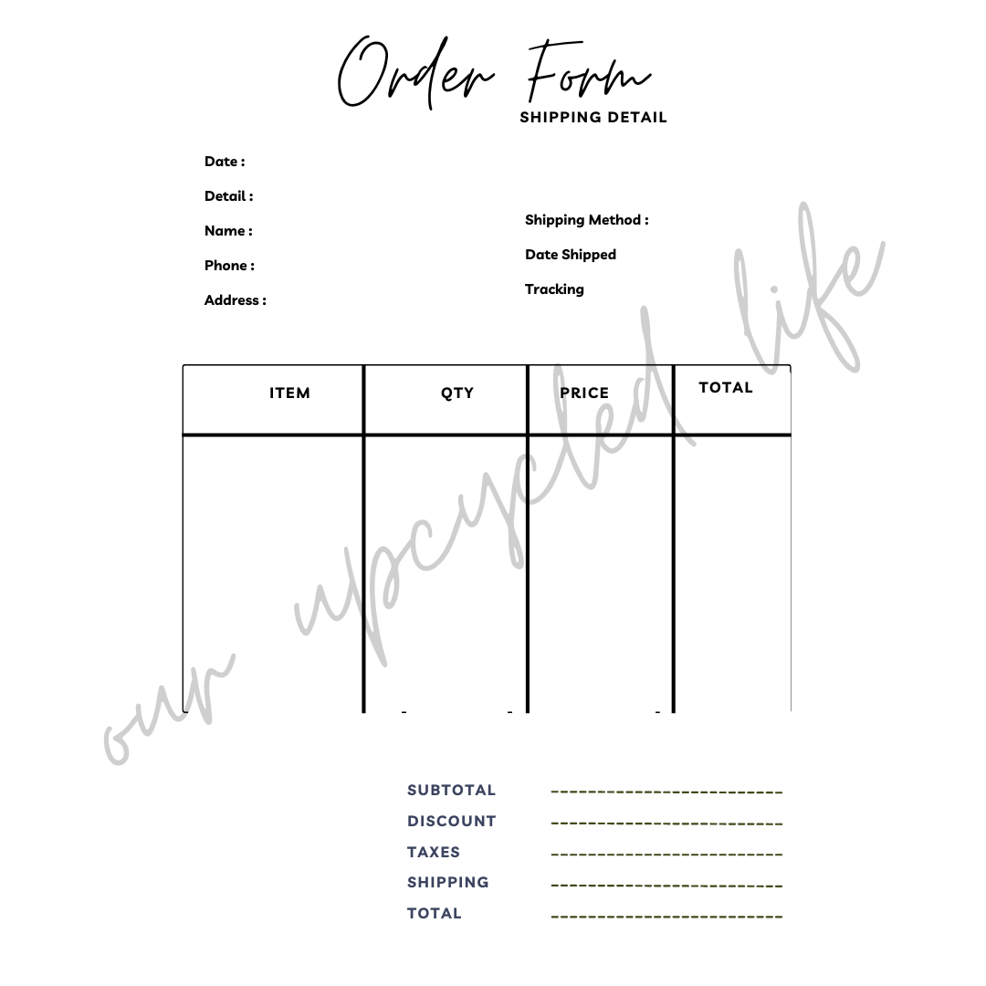 Craft Show Organizer / Checklist, Sales Tracker, Receipts / Instant Do ...